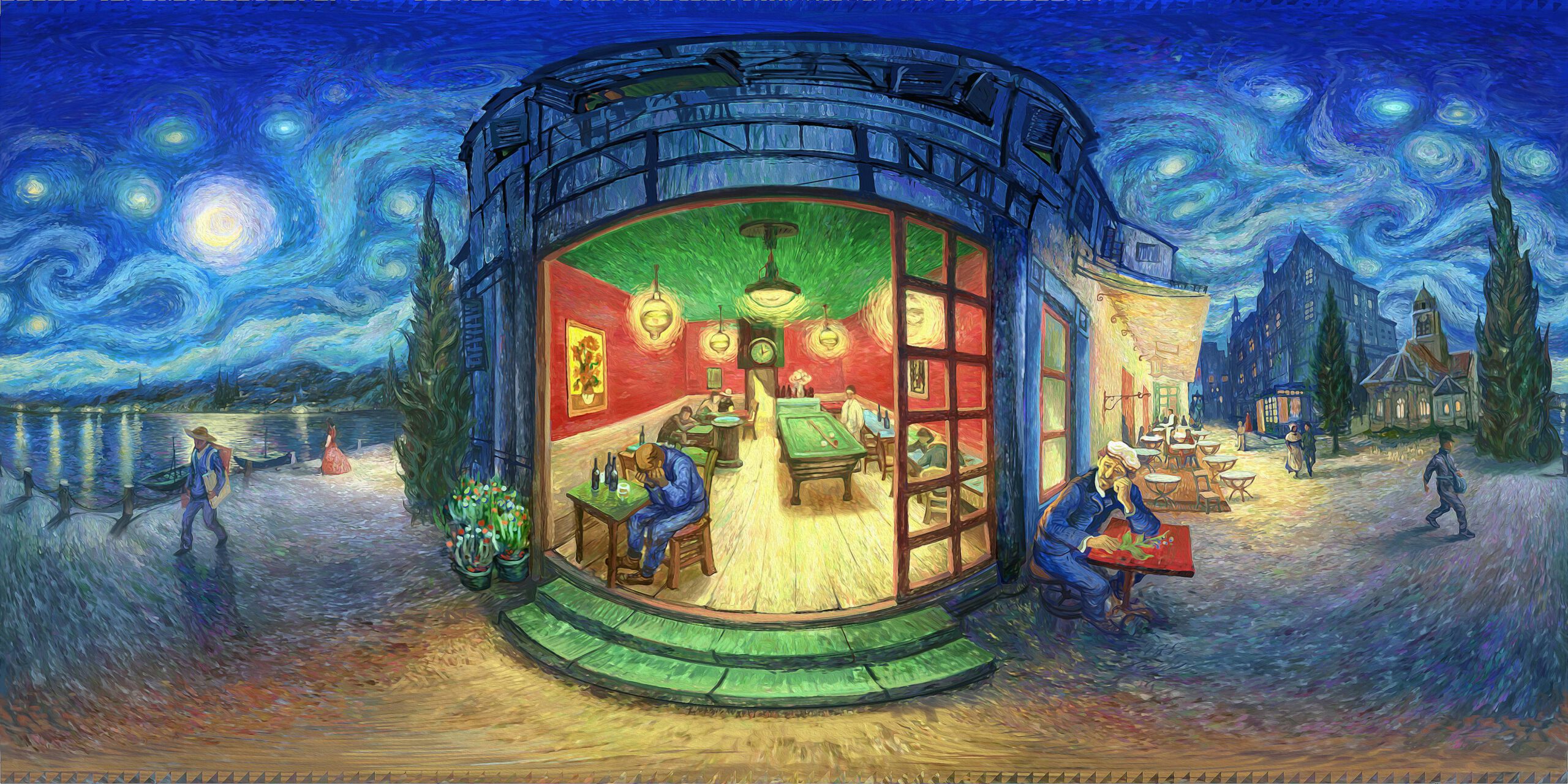 Interactive van Gogh painting - Arno Vrijman iFolio